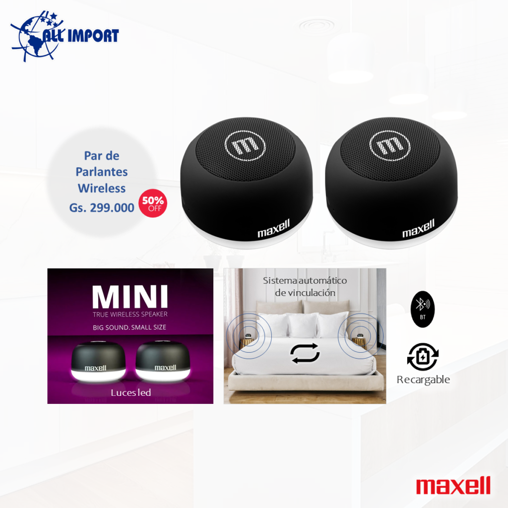 PARLANTES MAXELL - ALL Import